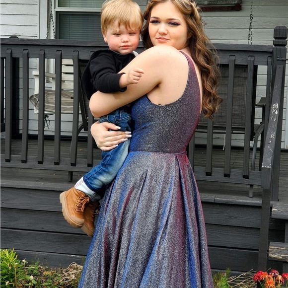 Windsor | Dresses | Windsor Prom Dress Multi Colored Long | Poshmark